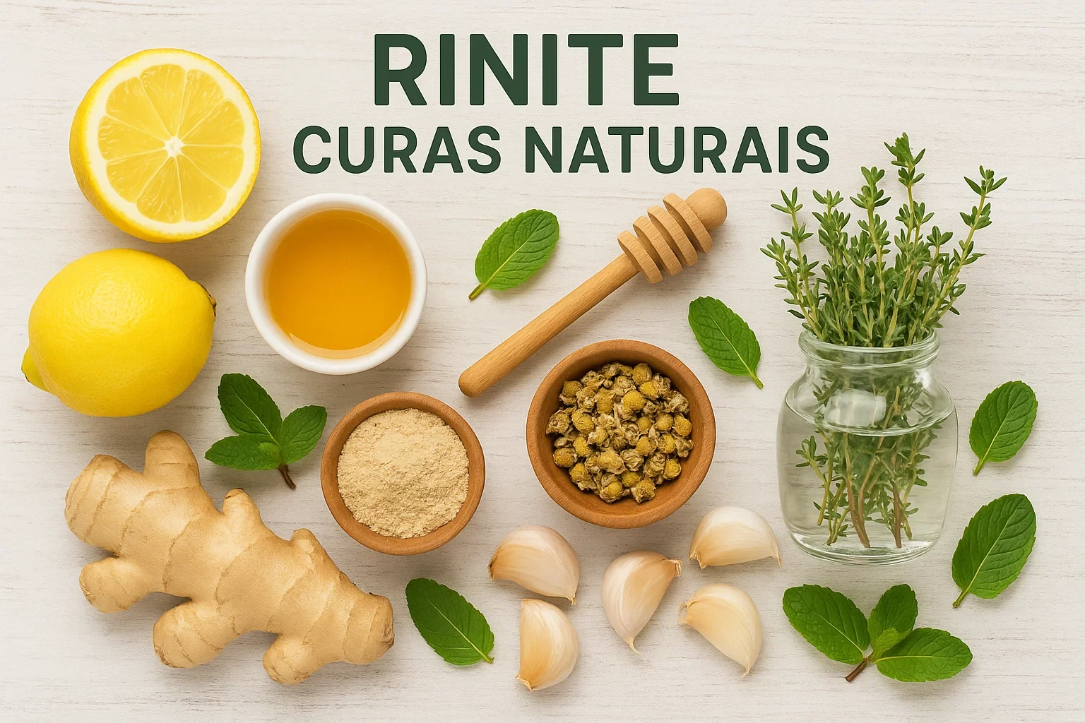 Curas Naturais para Rinite – Alivia os Sintomas sem Medicamentos
