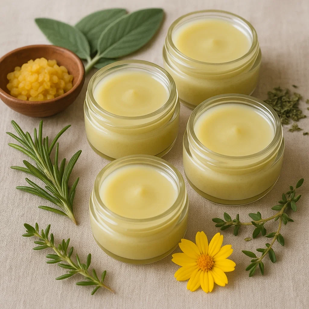 Pomadas Naturais Caseiras: Alívio para Pele Sensível e Eczema